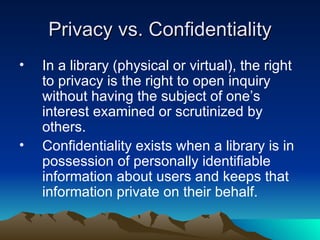 Montana Library Privacy Issues | PPT