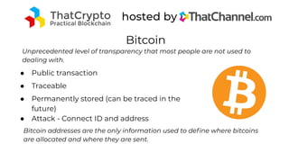 Privacy and Bitcoin - Attack Vectors | PPT