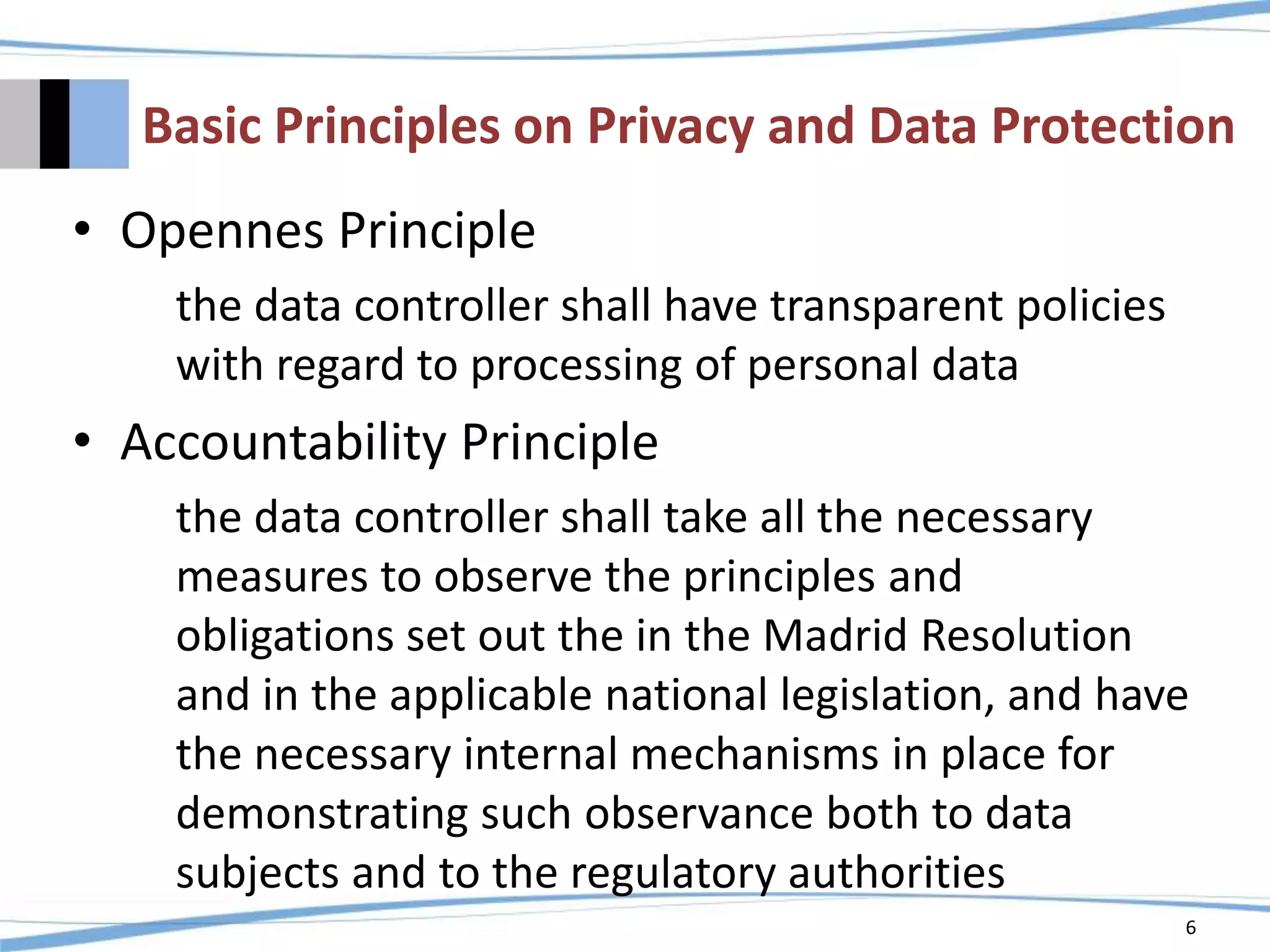 Privacy and Data Protection | PPTX