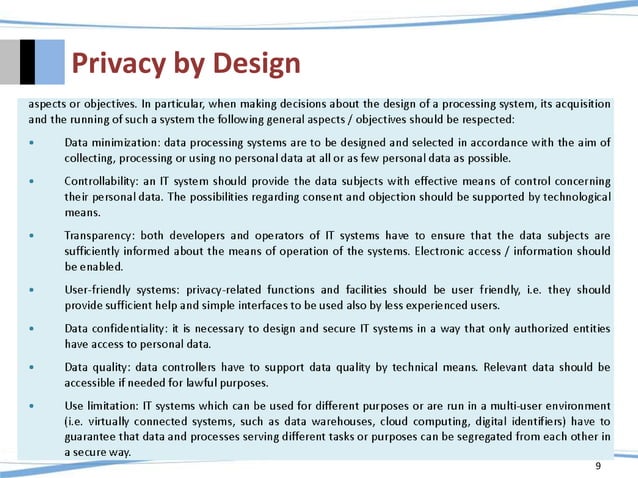 Privacy and Data Protection | PPTX
