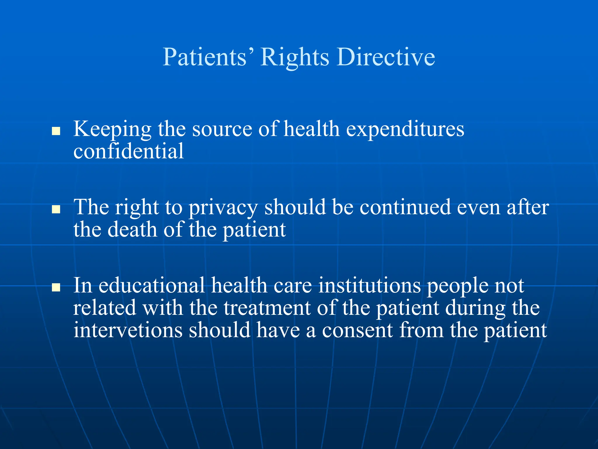 Patient PRIVACY AND MEDICAL CONFIDENTIALITY.ppt