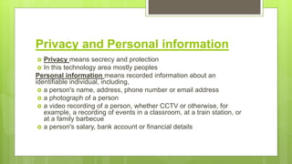 Privacy and personal information presention of professional practice.pptx