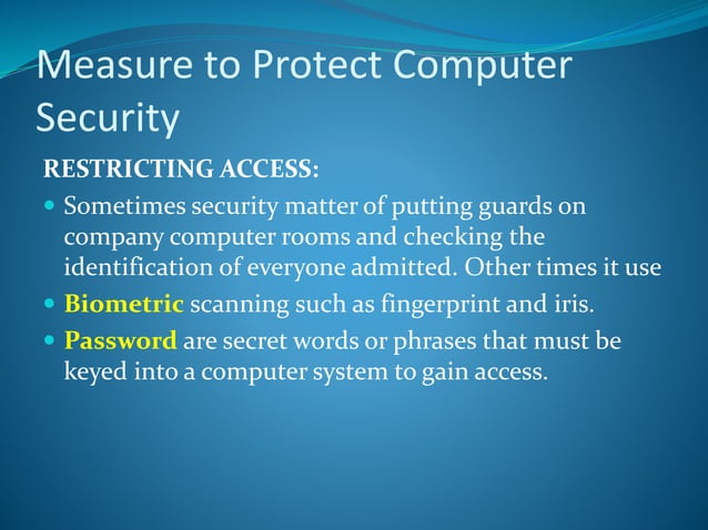 Privacy and Security Information | PPTX