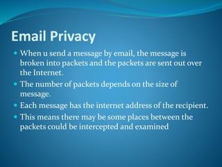 Privacy and Security Information | PPTX