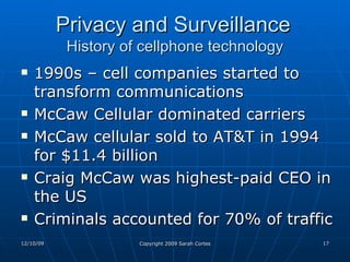 Privacy And Surveillance | PPT