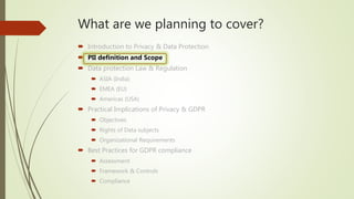 Privacy & Data Protection | PPTX