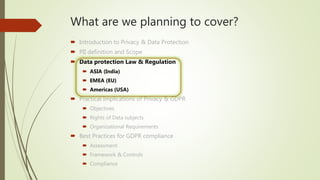Privacy & Data Protection | PPTX