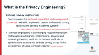 Privacy Engineering in the Wild | PPTX
