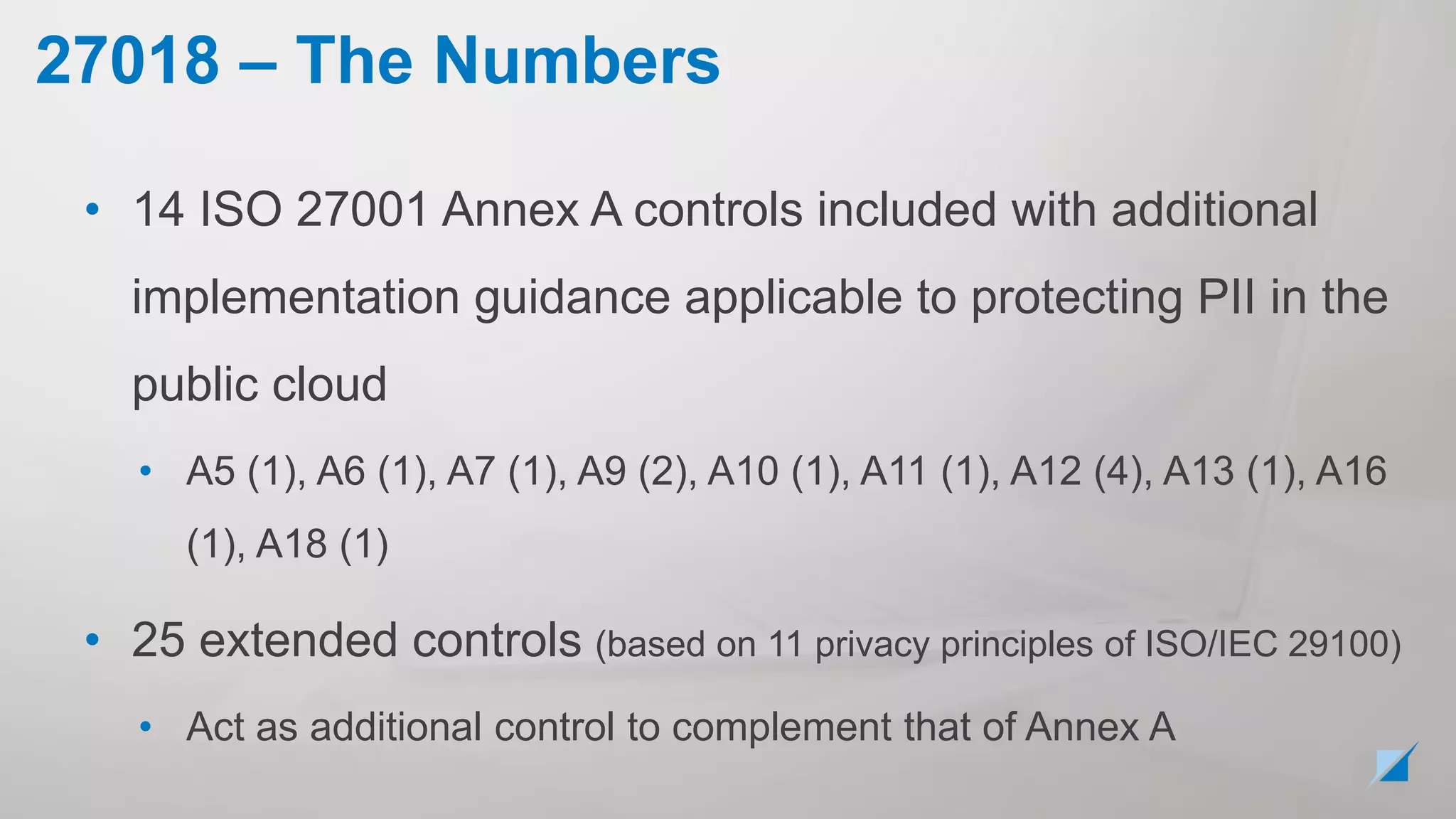 Privacy in the Cloud- Introduction to ISO 27018 | PDF