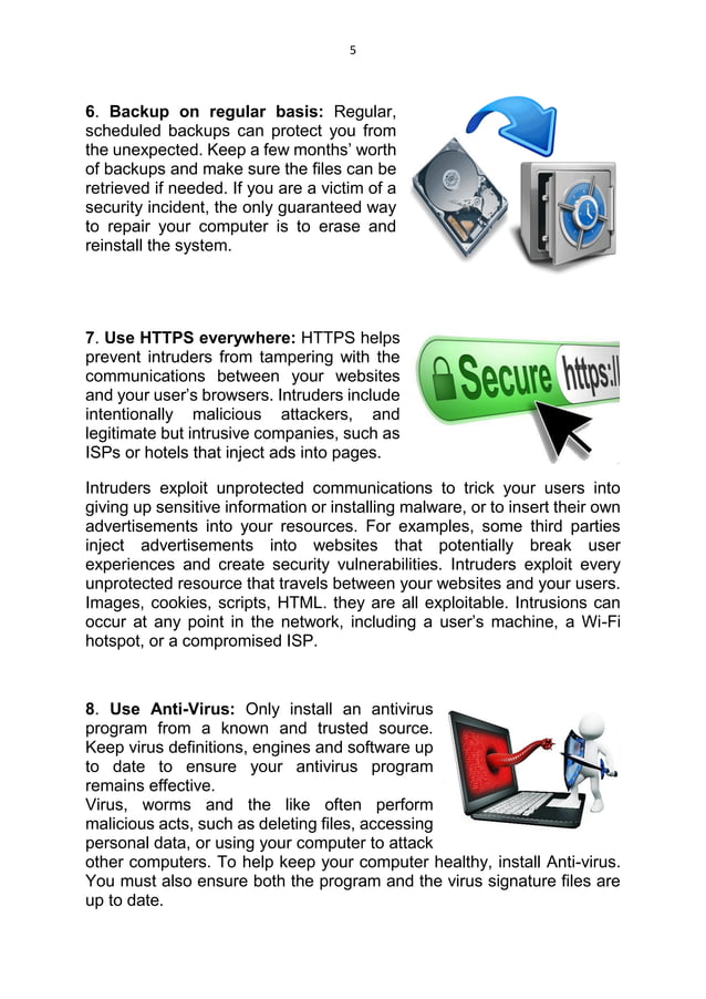 Cyber security and Privacy Awareness manual | PDF