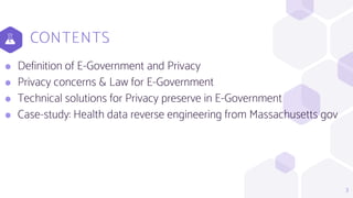 HCMUT IMP Computer Science 20 - E-Government from the view of Privacy | PPT