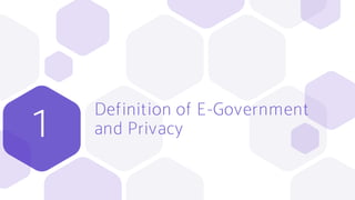 HCMUT IMP Computer Science 20 - E-Government from the view of Privacy | PPT
