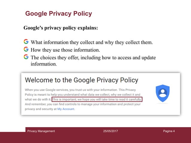 Privacy Management | PPT