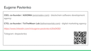 Total privacy of transactions, Mimblewimble and Grin | PPT