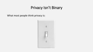 Importance of Privacy in Distributed Systems - NDSU | PPT