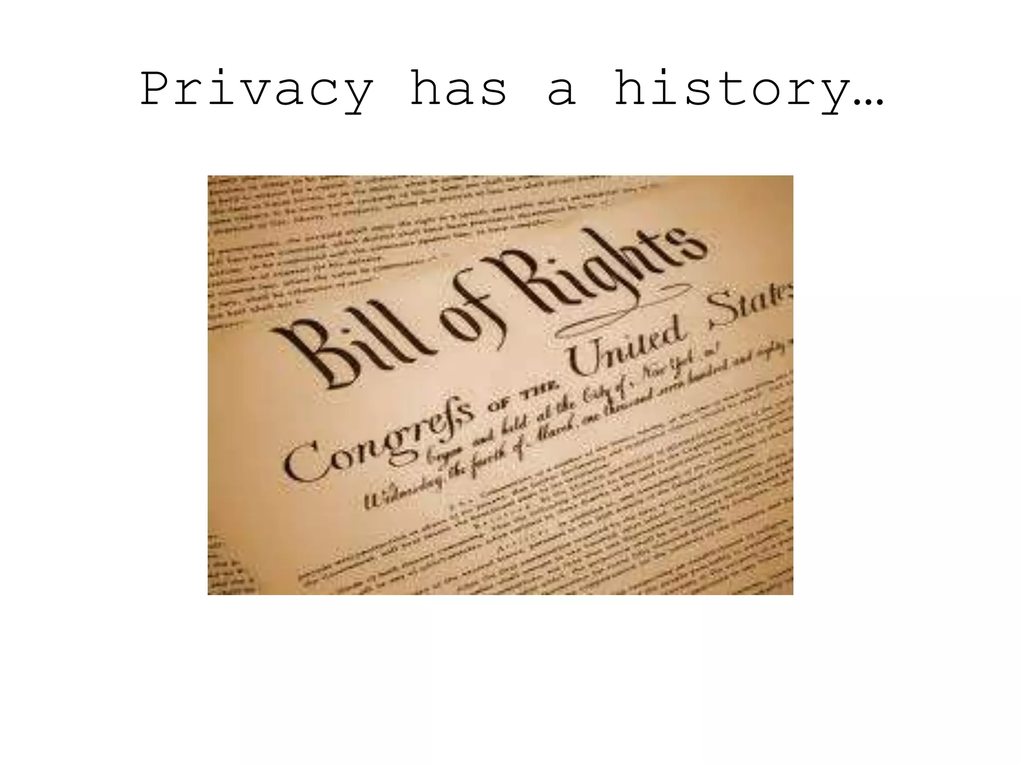 Privacy presentation roim | PPT