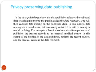 Privacy preserving dm_ppt | PPT | Databases | Computer Software and Applications