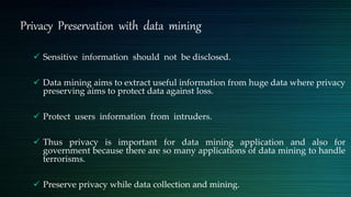 Privacy preserving on | PPT