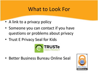 Privacy rules | PPTX