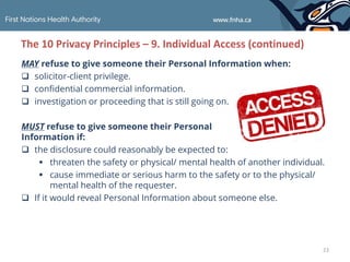 Privacy & Confidentiality | PPT