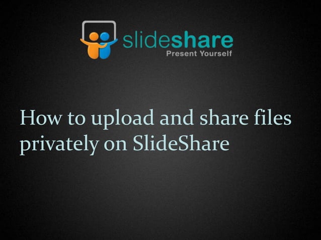 Privacy Options on SlideShare | PPTX | Web Design and HTML | Internet