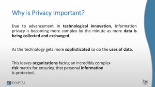 Data Protection: An Approach to Privacy | PPTX