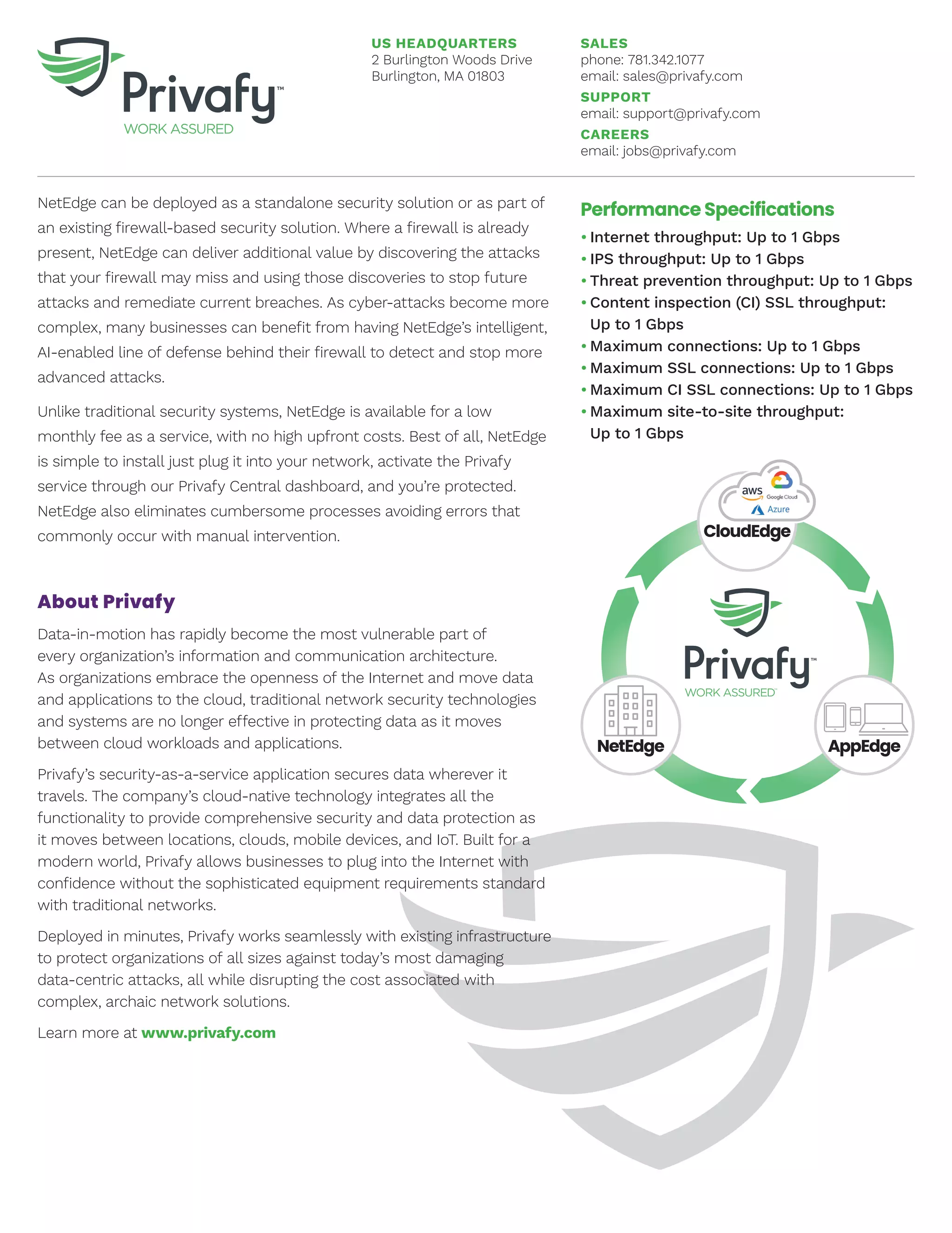 Privafy NetEdge | PDF