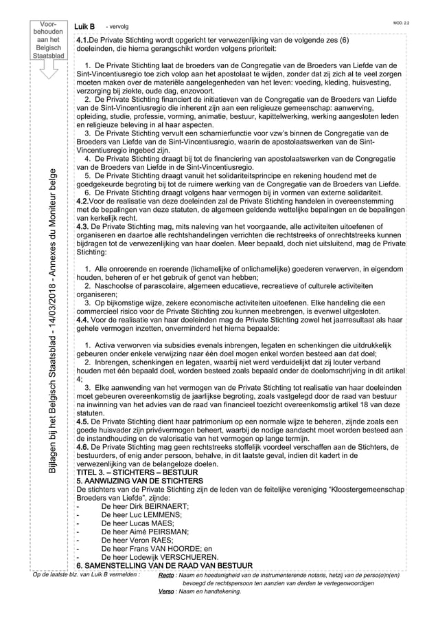 Private Stichting Broeders van Liefde | PDF