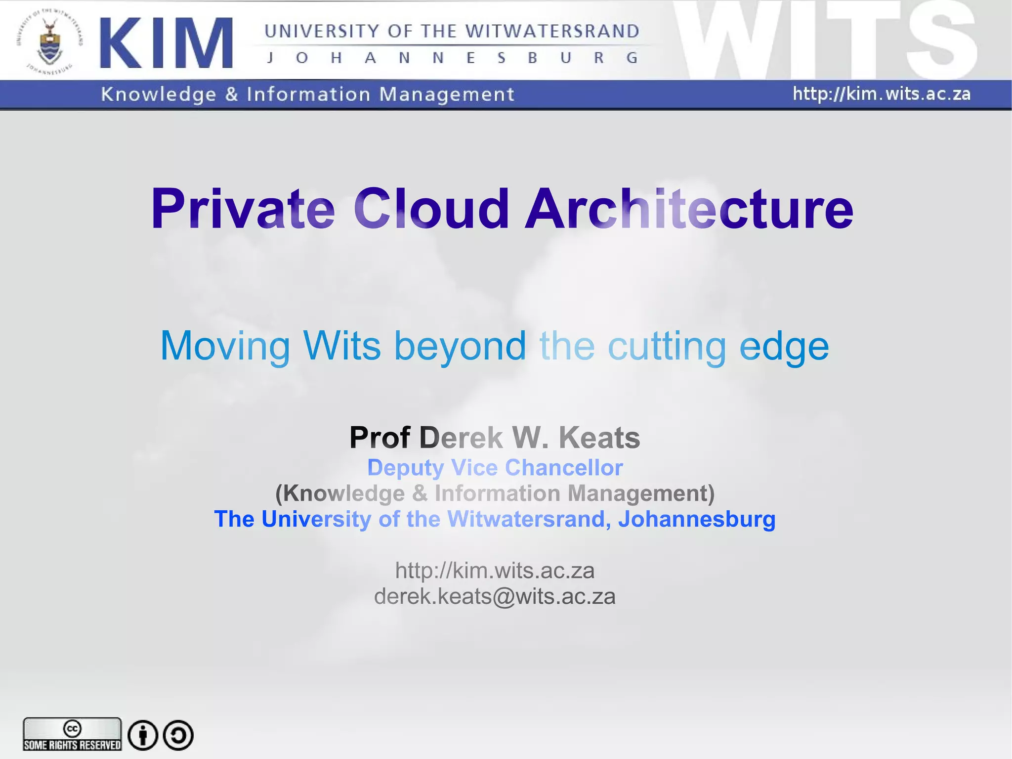 Private Cloud Architecture | PPT