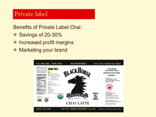 SLO Chai Private Label Tea Presentation | PPT