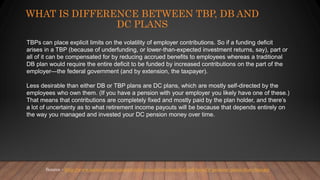 Pension Crisis - Canada - Defined Benefit Plan vs Defined Contribution ...