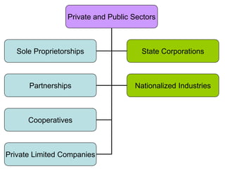 Private and public sectors | PPT
