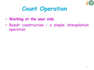 Private and secure secret shared map reduce | PPSX | Databases | Computer Software and Applications