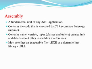 C# Private assembly | PPTX
