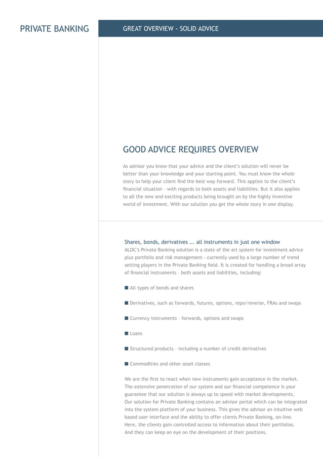 Private Banking | PDF