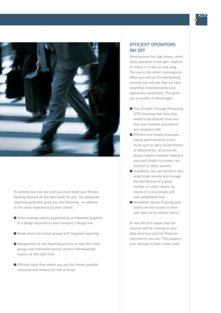 Private Banking | PDF