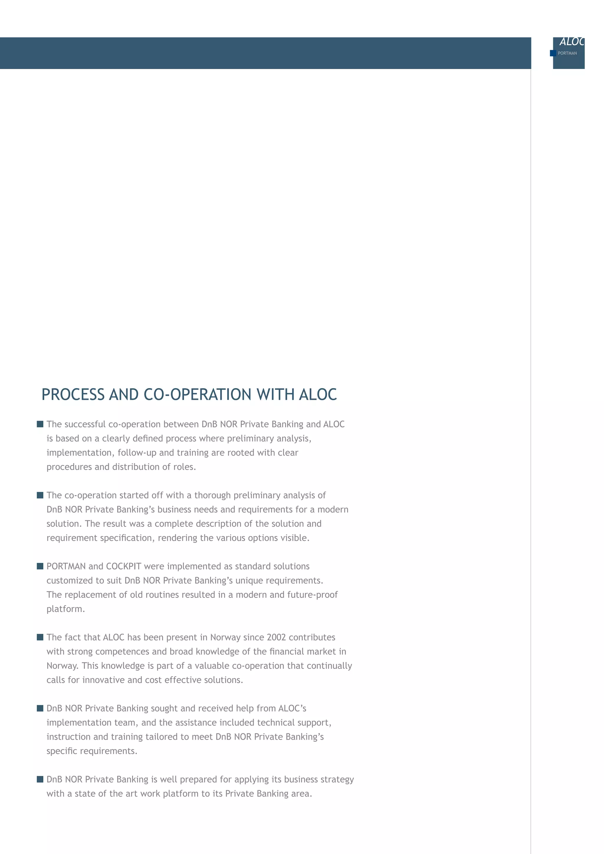 Private Banking Case Story | PDF