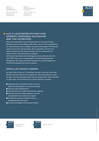 Private Banking Case Story | PDF