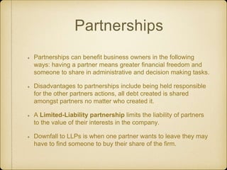 Private Business Ownership | PPT