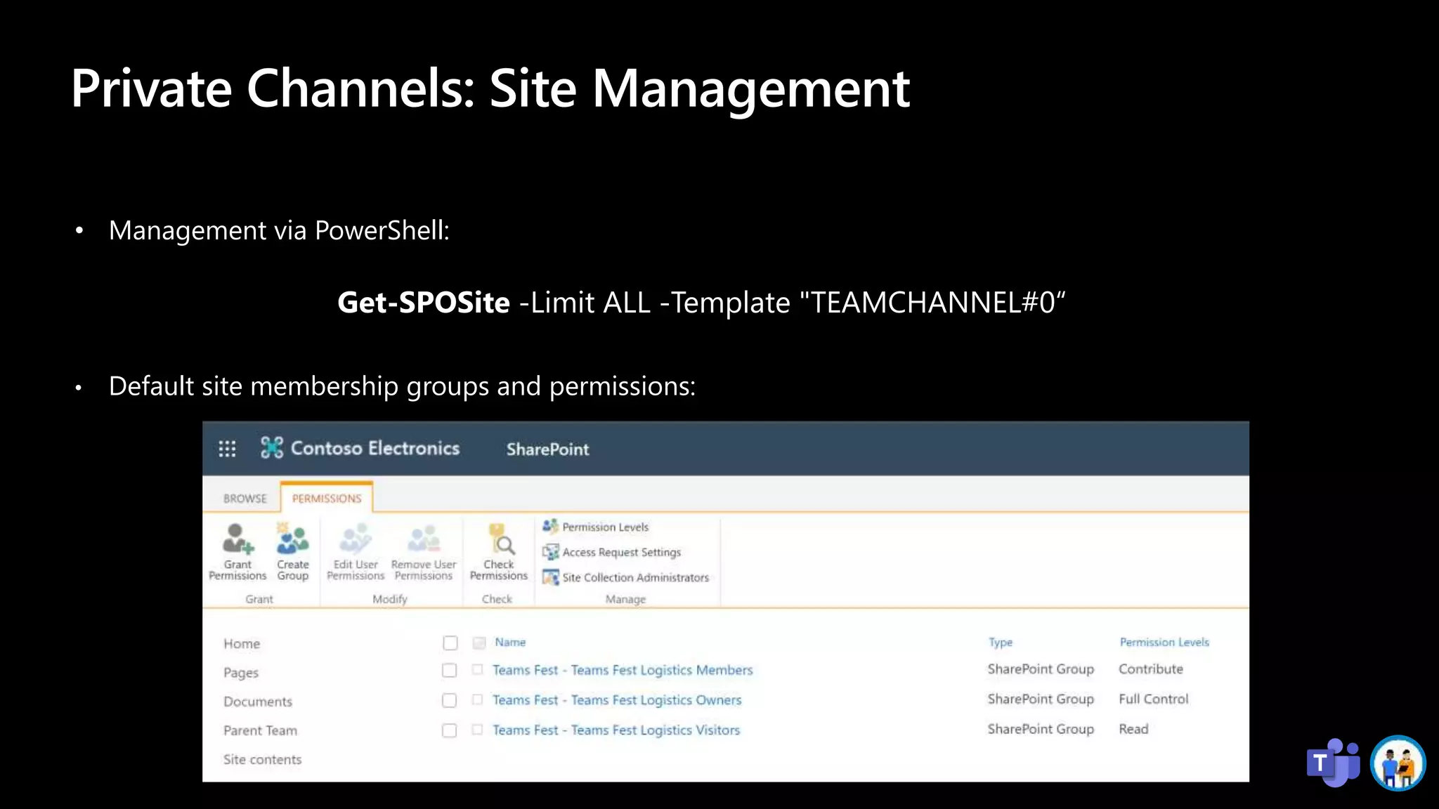 Private Channels in Microsoft Teams: An End to End Overview | PPT