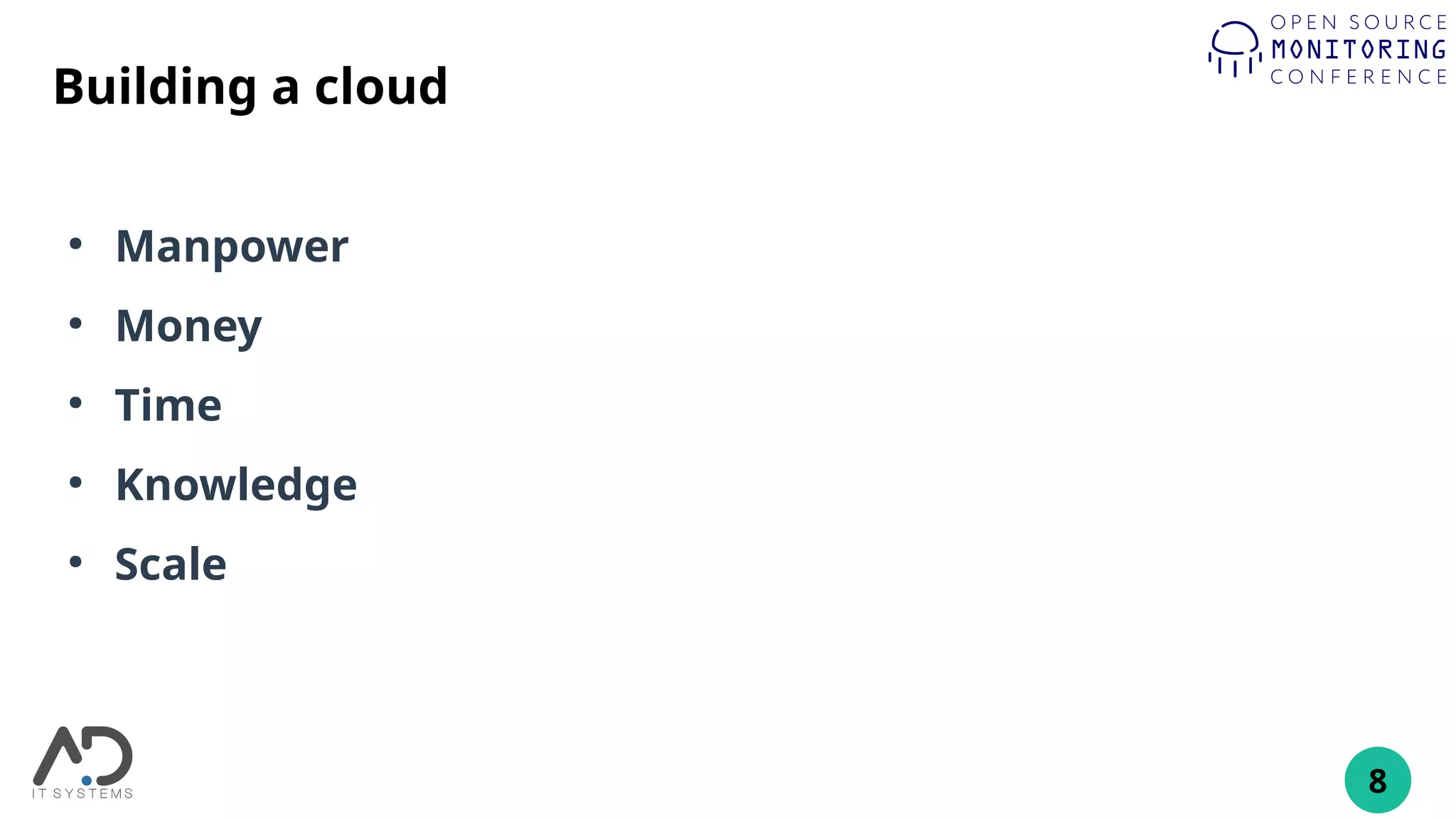 OSMC 2022 | Let’s build a private cloud – how hard can it be? by Kevin ...