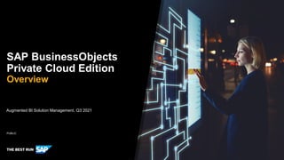 SAP BusinessObjects Private Cloud Edition (PCE) | PDF