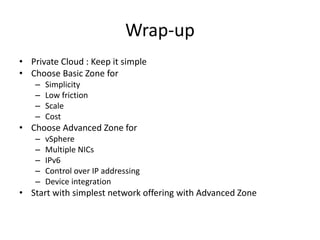 Private cloud networking_cloudstack_days_austin | PPT