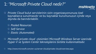 Microsoft Private Cloud | PPT