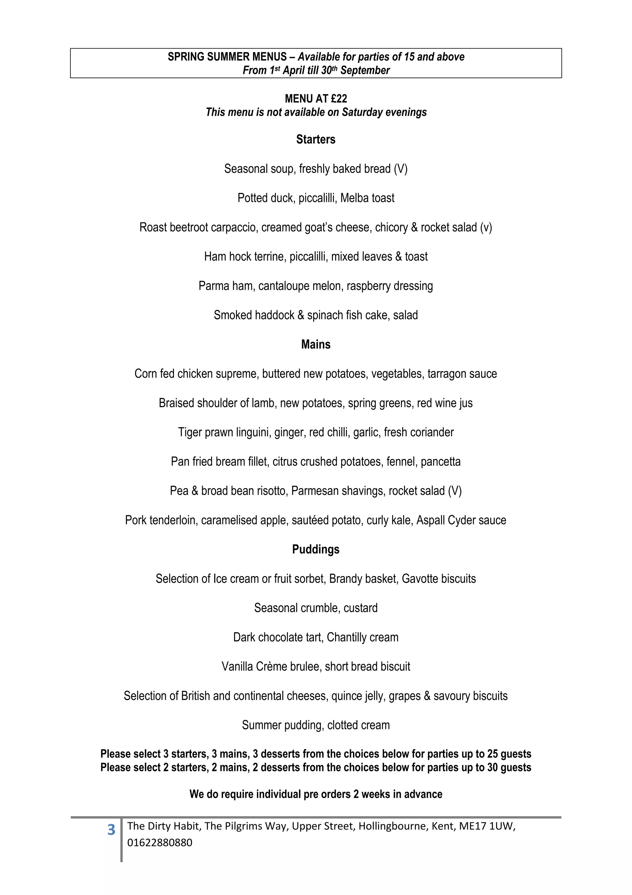 Private dining brochure dh internet | PDF