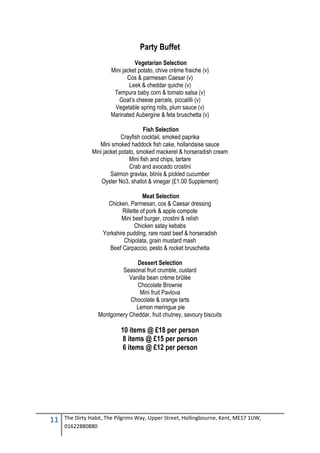 Private dining brochure dh internet | PDF