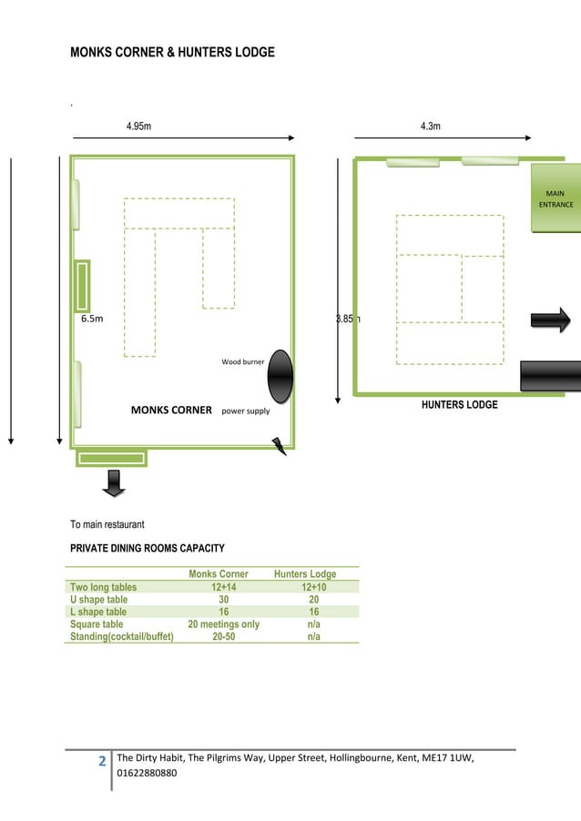 Private dining brochure dh internet | PDF
