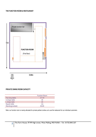 Private dining brochure fh internet | PDF