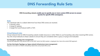 Private DNS Infrastructure Support in Hybrid Scenarios | PPTX