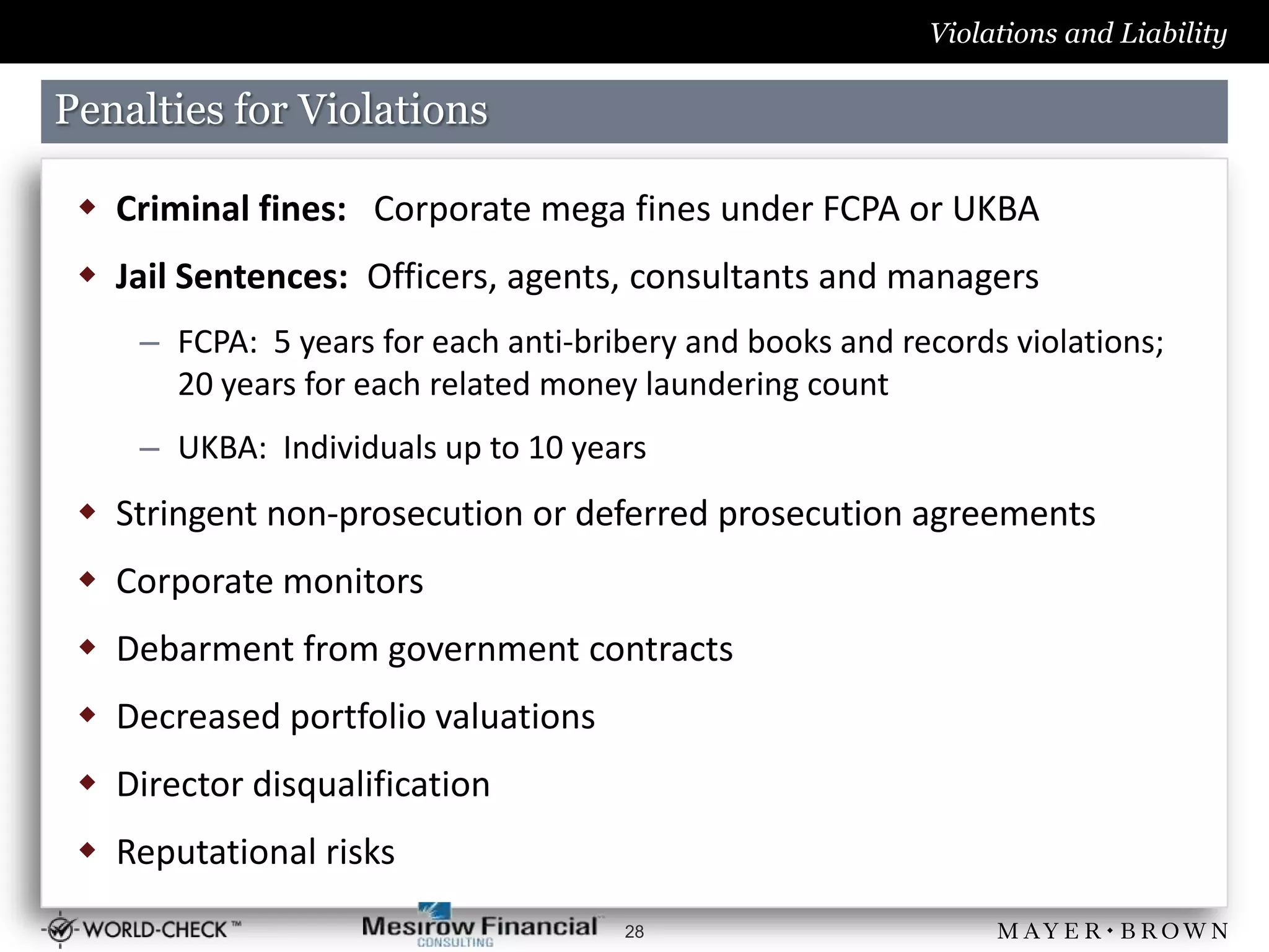 Private equity and anti corruption slides final | PPTX